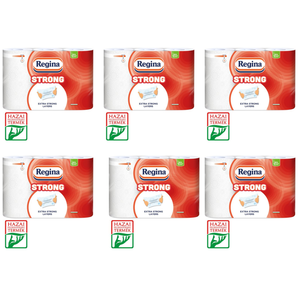 Regina Strong konyhai papírtörlő 3 rétegű 6x3 tekercs